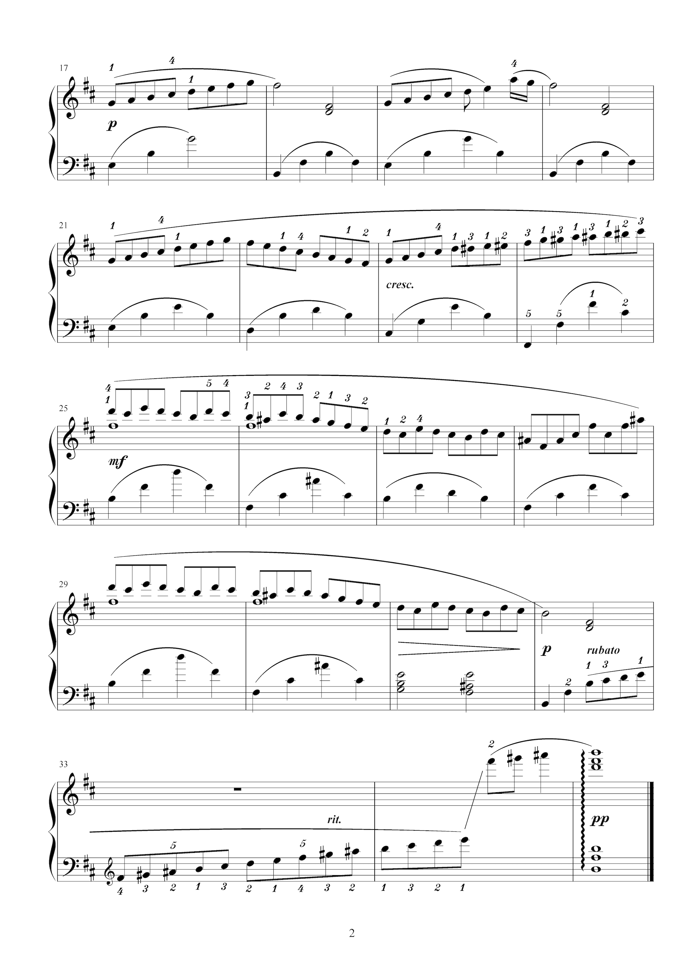 鲜远钢琴作品
